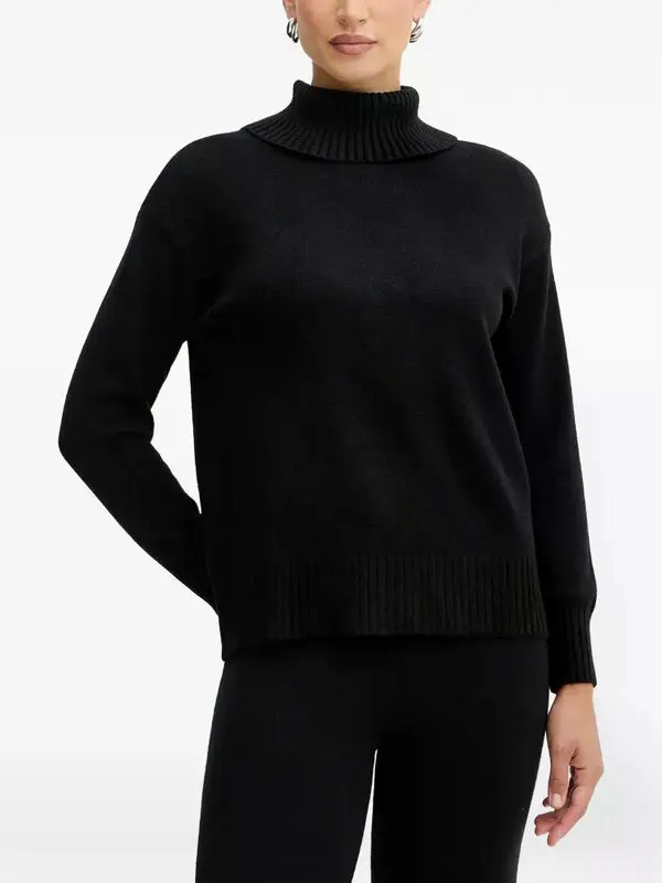 HAVEONE Roll-neck Sweater And Trouser Set