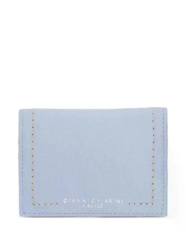 GIANNI CHIARINI Logo-detail Wallet - Blue