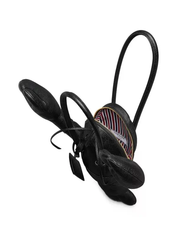 Thom Browne Lobster Motif Leather Tote Bag