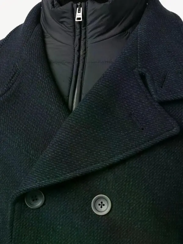 Herno Double-breasted Wool Coat