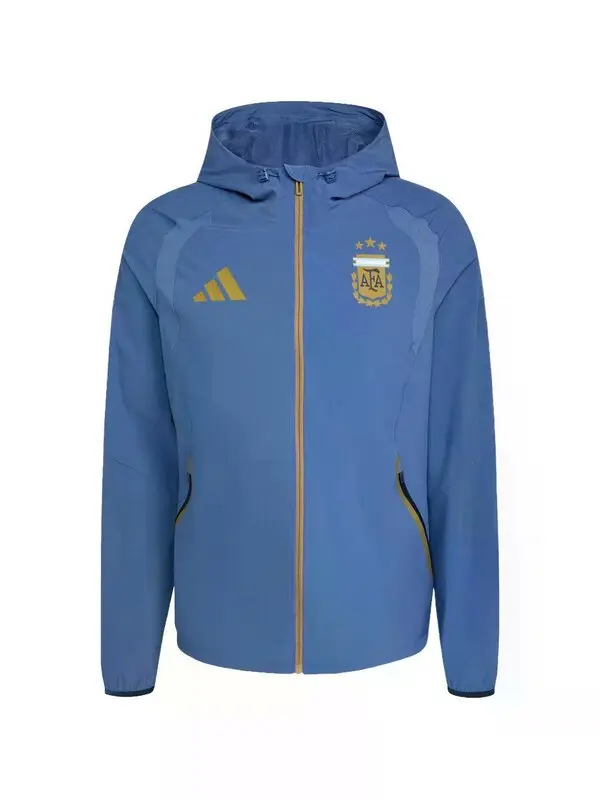 Adidas Argentina Tiro Hooded Windbreaker Jacket