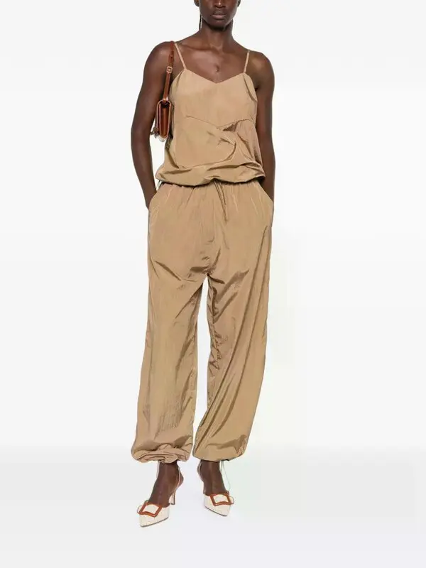 A.M.G. V-neck Spaghetti-strap Top
