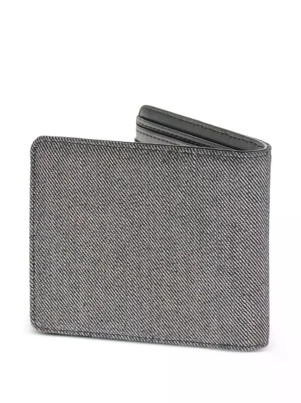 DIESEL® Logo-patch Bifold Wallet - Grey