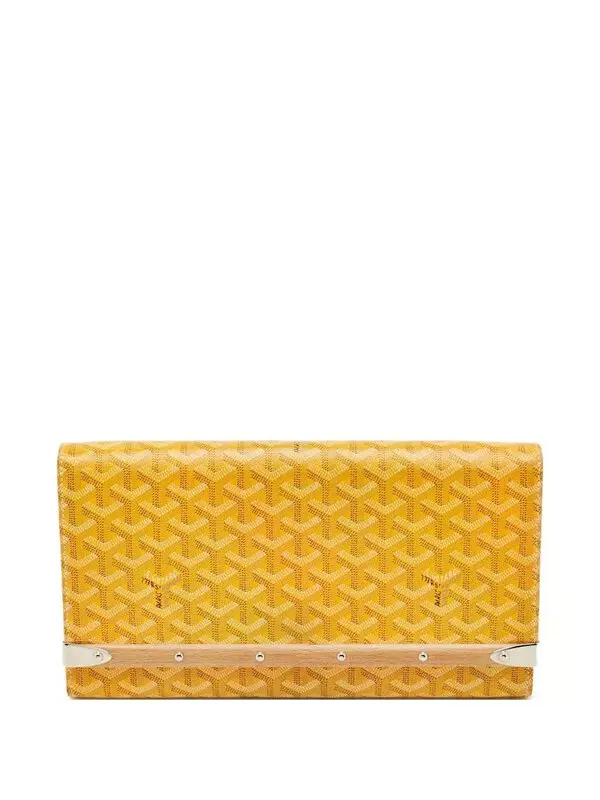 Goyard Monte Carlo Clutch Bag - Yellow