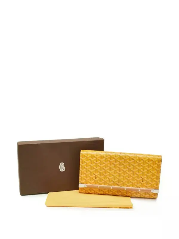 Goyard Monte Carlo Clutch Bag - Yellow