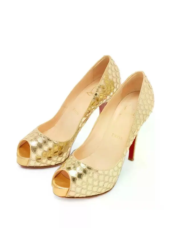 CHRISTIAN LOUBOUTIN Poseidon Heeled Pumps