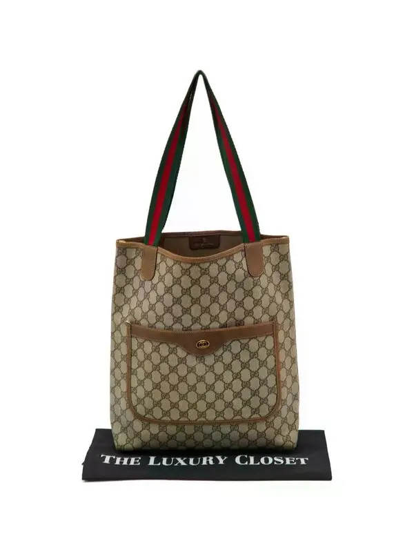 Gucci Gg Supreme Tote Bag