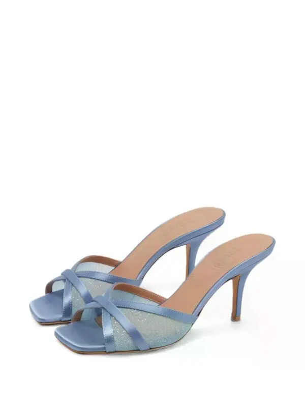 MALONE SOULIERS Perla Lace Sandals - Blue