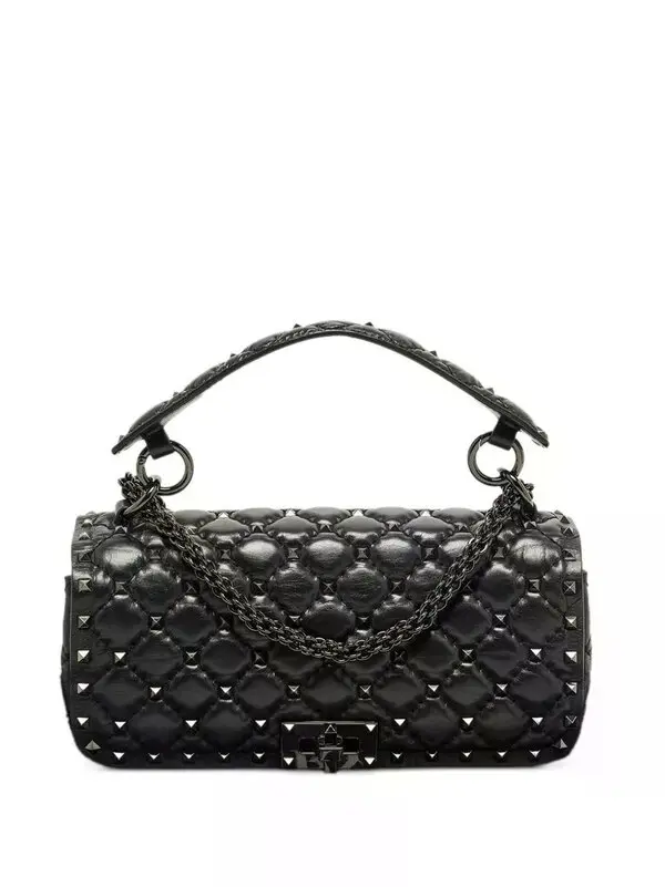 Valentino Garavani Rockstud Embellished Tote Bag - Black
