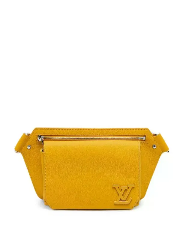 LOUIS VUITTON Aerogram Leather Belt Bag - Yellow
