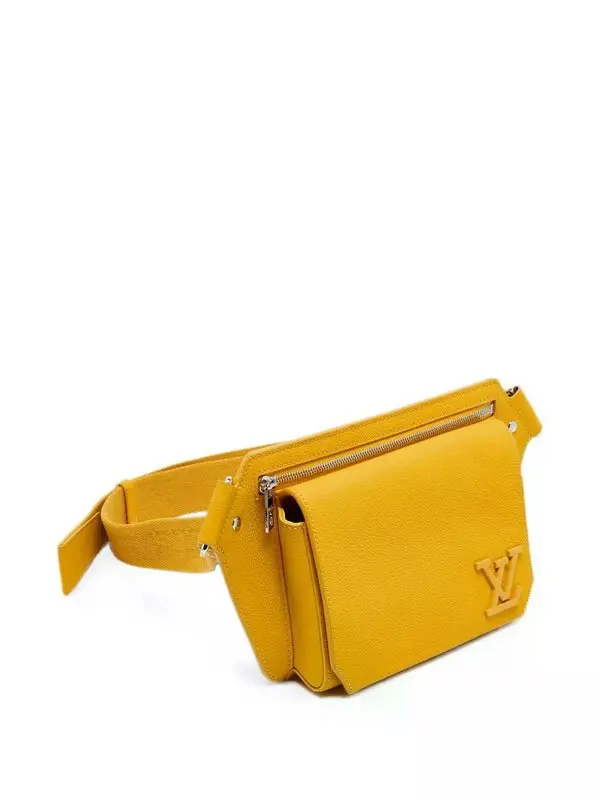 LOUIS VUITTON Aerogram Leather Belt Bag