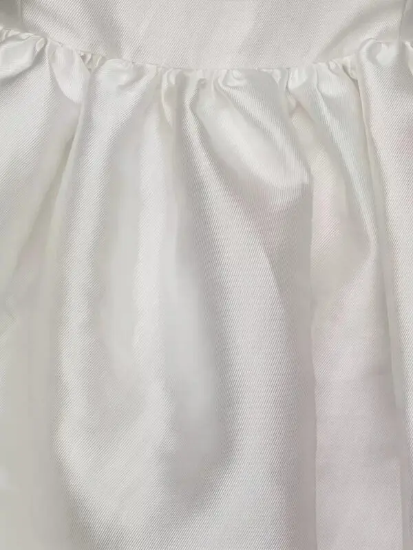 Solace London Flared Sateen Mini Dress