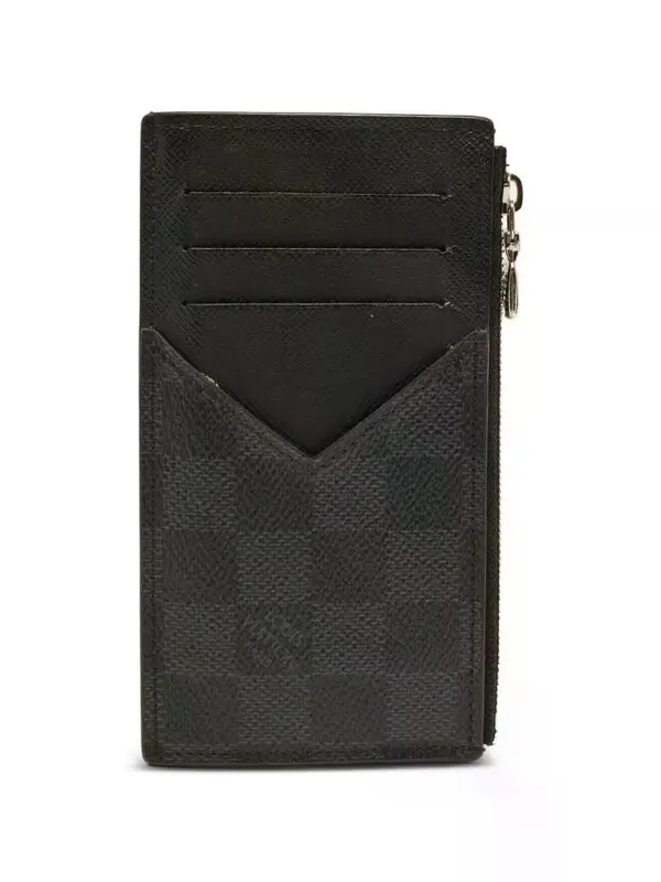 LOUIS VUITTON Damier Graphite Coin Card Holder