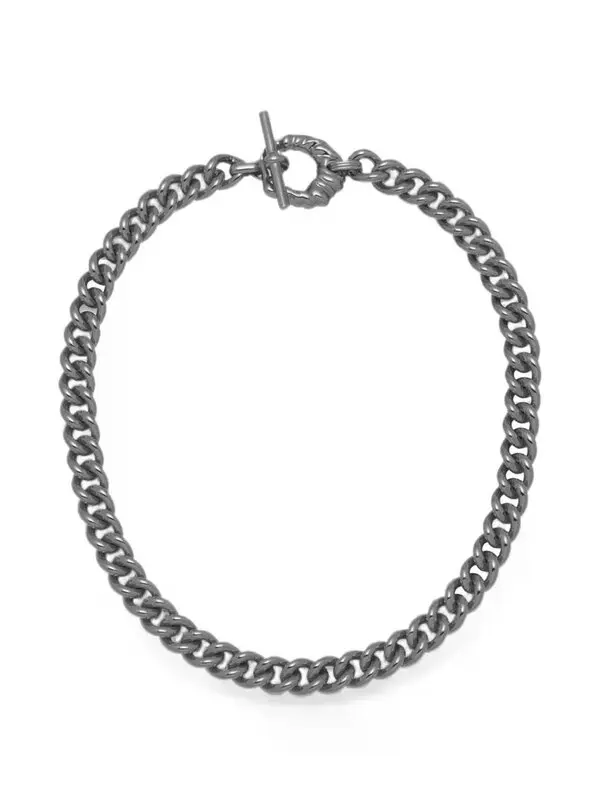 YOJ Curb Chain Necklace - Silver