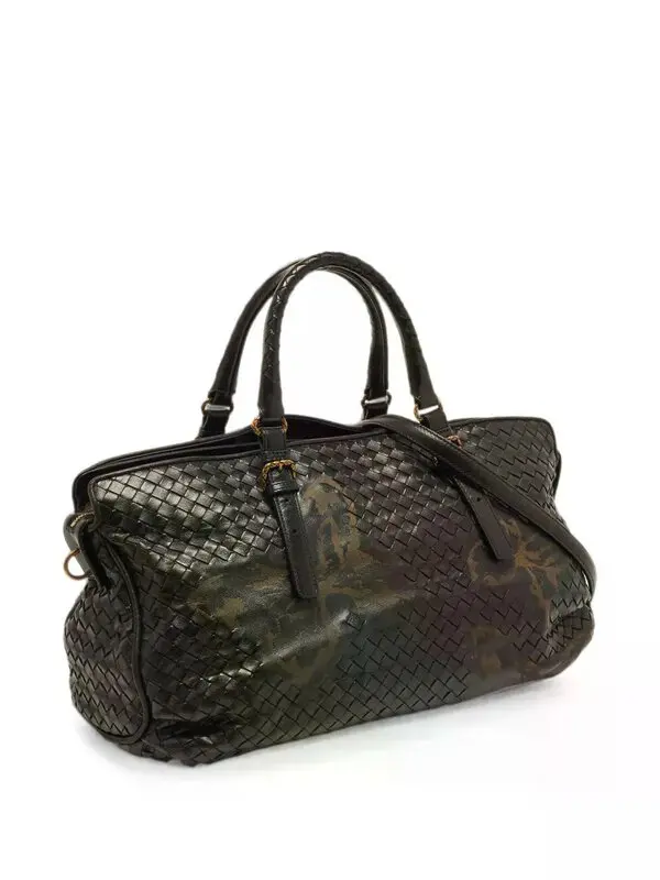 Bottega Veneta 2007 Capri Farfalle Two-way Handbag