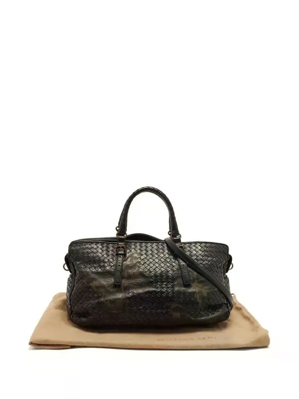 Bottega Veneta 2007 Capri Farfalle Two-way Handbag