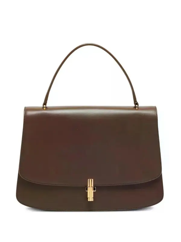 THE ROW Sofia Leather Tote Bag - Brown