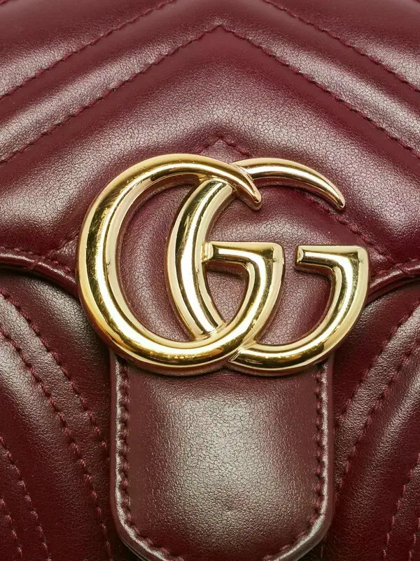 Gucci Small Gg Marmont Matelassé Shoulder Bag