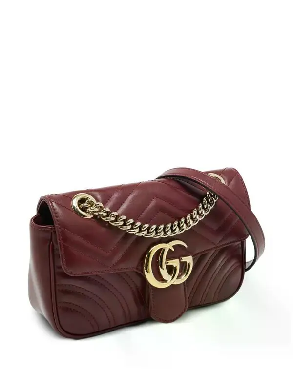 Gucci Small Gg Marmont Matelassé Shoulder Bag