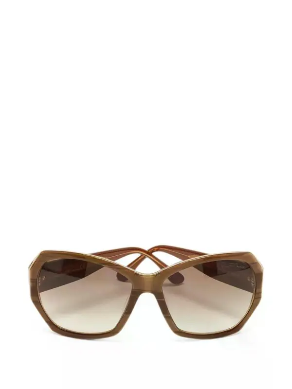 Roberto Cavalli Abelia Oversized-frame Sunglasses - Brown
