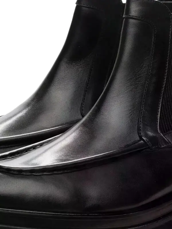 POCHE PARIS Panelled Ankle Boots