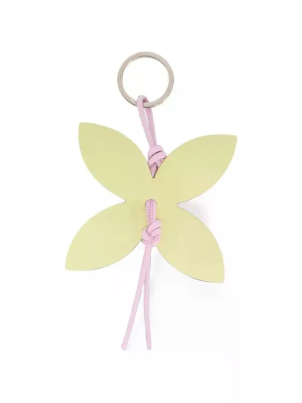 JIL SANDER Snowdrop Charm Keyring