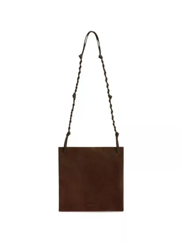 JIL SANDER Tangle Knotted Shoulder Bag - Brown