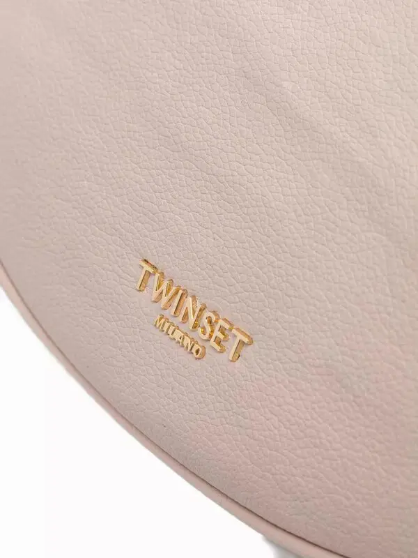 TWINSET Braided Handle Chain-link Tote Bag