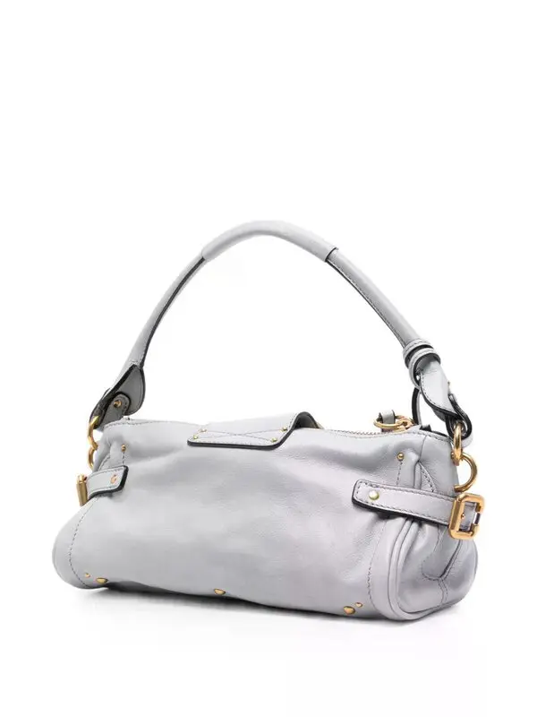 Chloé Small Paddington Shoulder Bag - Grey