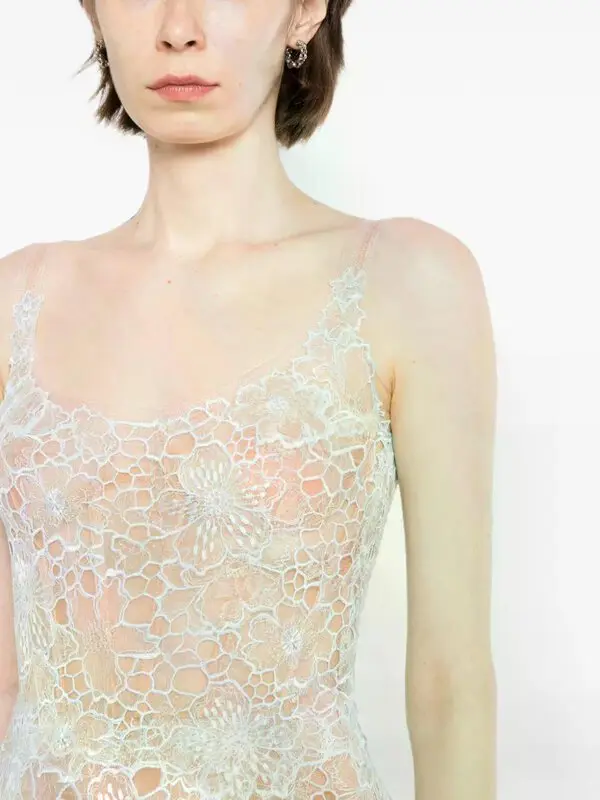 MONTSAND Floral-lace Midi Dress