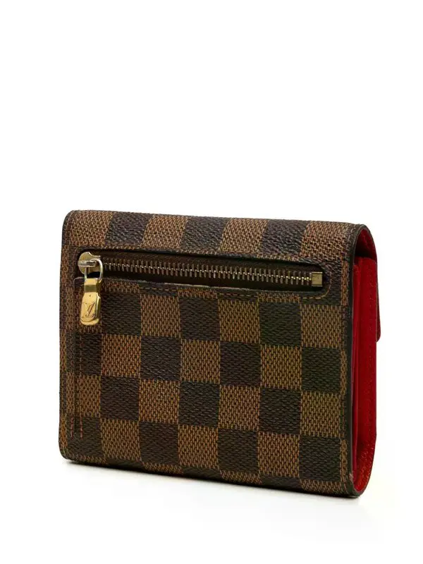LOUIS VUITTON 2009 Damier Ebene Koala Wallet Small Wallets