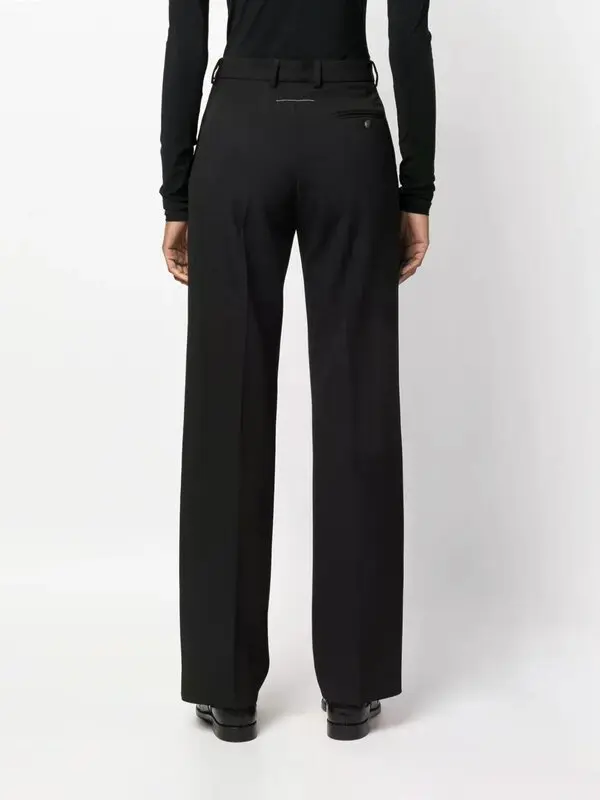 MAISON MARGIELA Number-embroidered Tailored Trousers