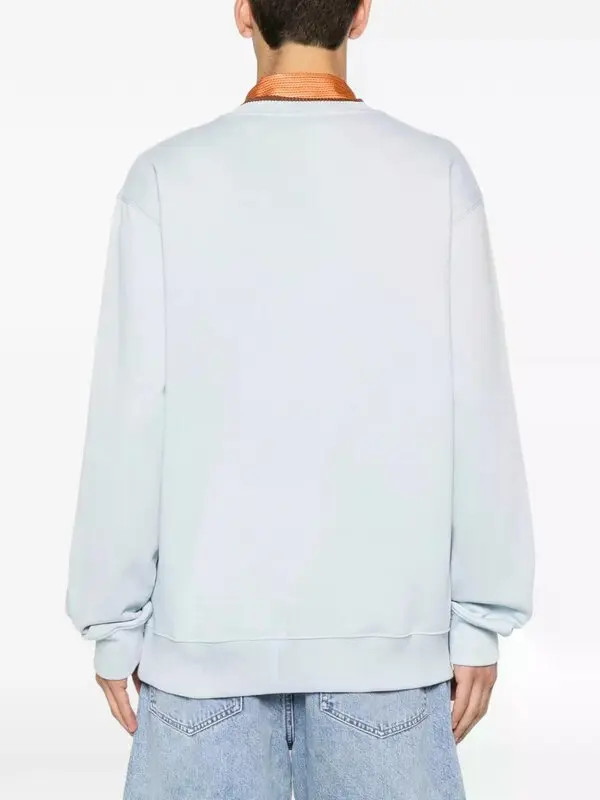 Drole De Monsieur Logo Embroidered Sweatshirt