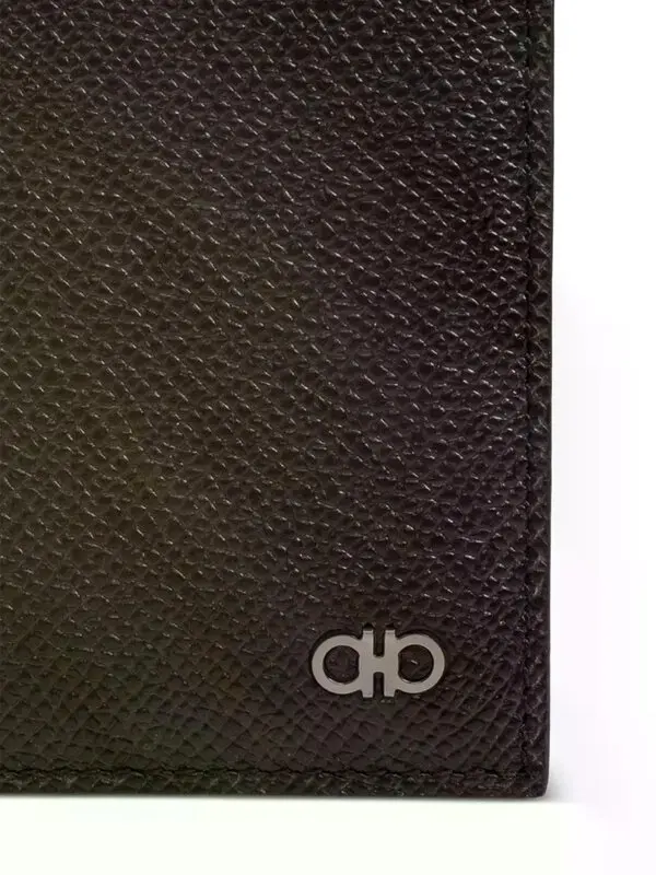 FERRAGAMO Gancini Grained Leather Wallet