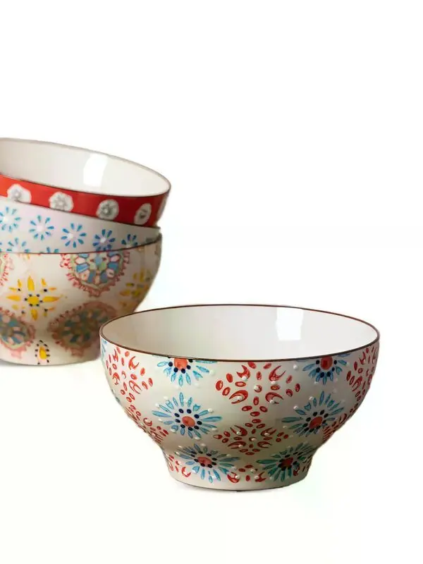 CU I SEEYOU Patterned Ceramic Bowls