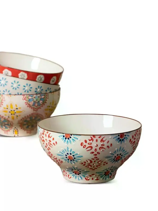 CU I SEEYOU Patterned Ceramic Bowls