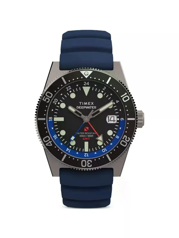 TIMEX Deepwater Reef 200 Gmt 41mm Watch - Black