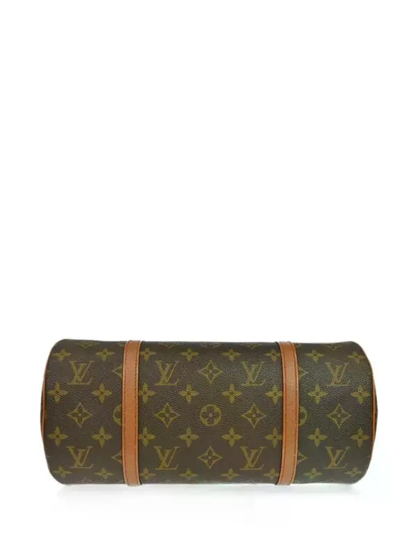 LOUIS VUITTON 1995 Papillon Monogram Tote Bag - Brown