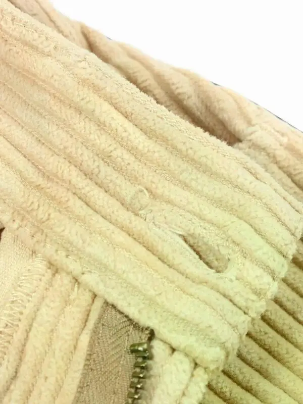 Celine Beige Corduroy Trousers