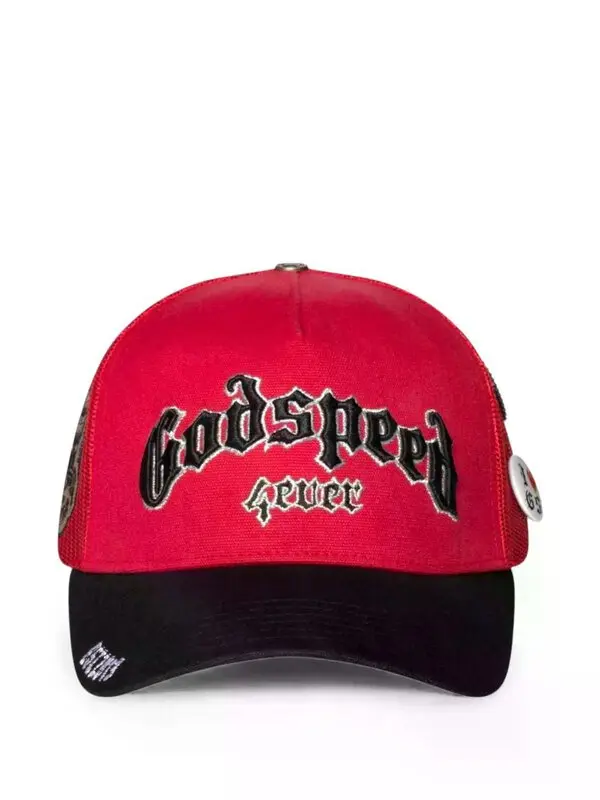 GODSPEED Forever Logo Baseball Cap - Red