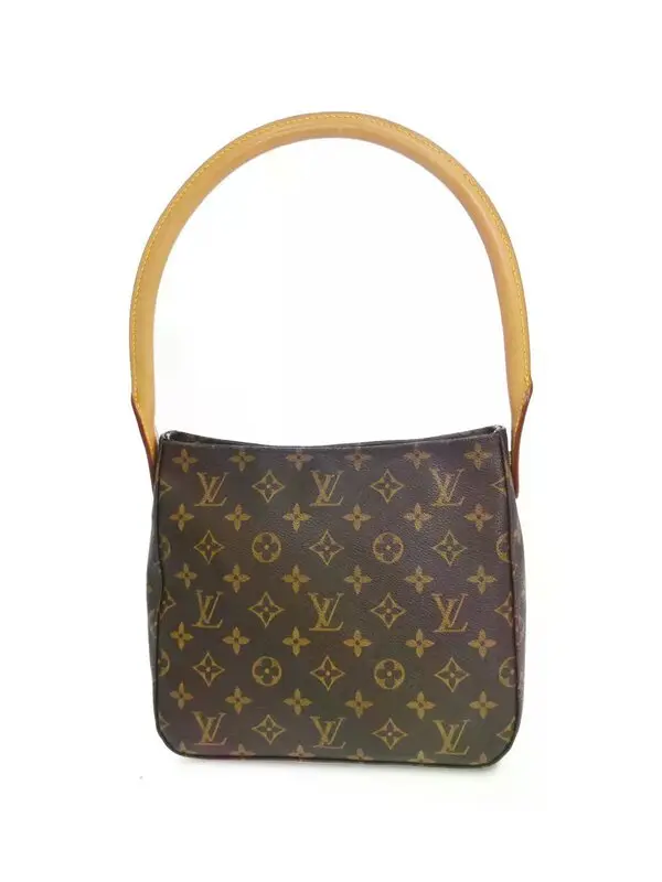 LOUIS VUITTON Looping Monogram Tote Bag - Brown