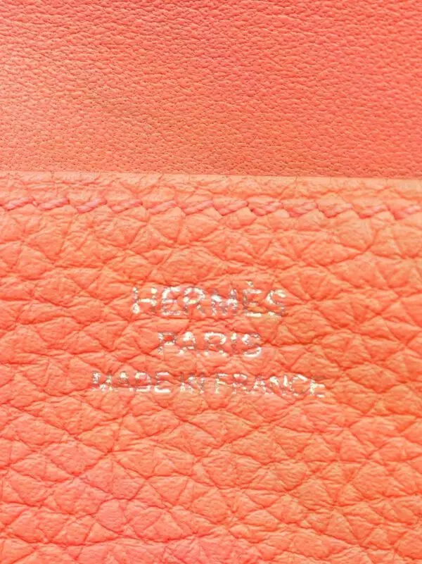 Hermès 2016 Dogon Wallet - Orange
