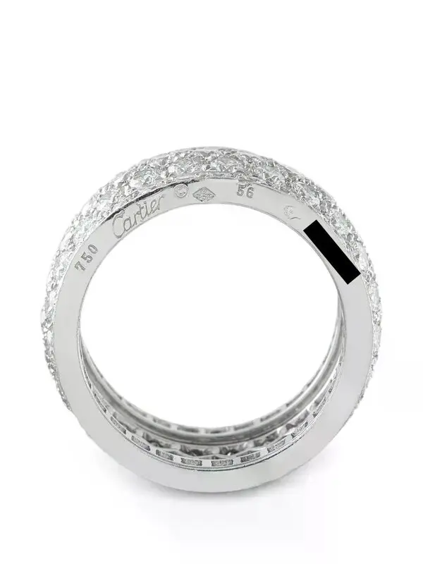 Cartier 18k White Gold Diamond Ring