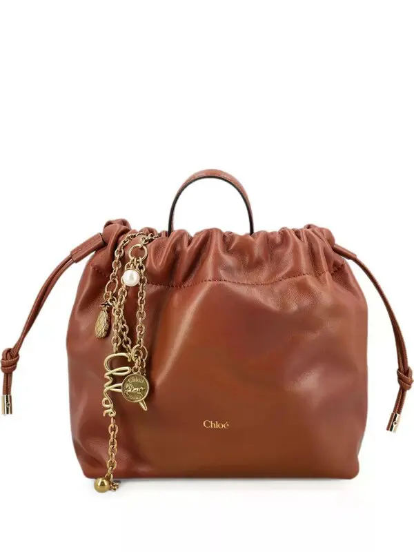 Chloé Icons Drawstring Bucket Bag - Brown