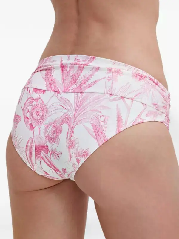 Melissa Odabash Bel Air Ruched Floral Bikini Bottom