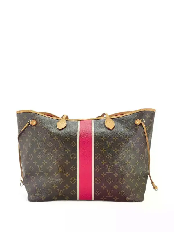 LOUIS VUITTON Neverfull Mm Monogram Tote Bag - Brown