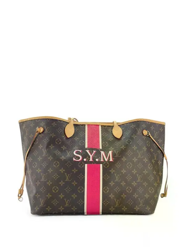 LOUIS VUITTON Neverfull Mm Monogram Tote Bag - Brown