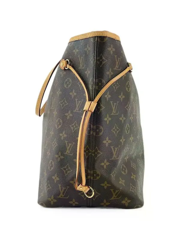 LOUIS VUITTON Neverfull Mm Monogram Tote Bag - Brown