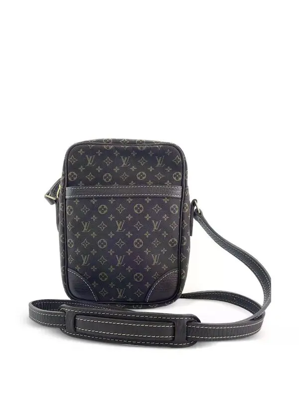 LOUIS VUITTON Danube Monogram Mini Cross Body Bag - Brown