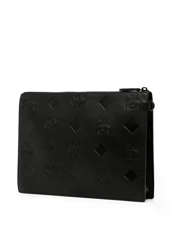 Mcm Monogram Clutch Bag